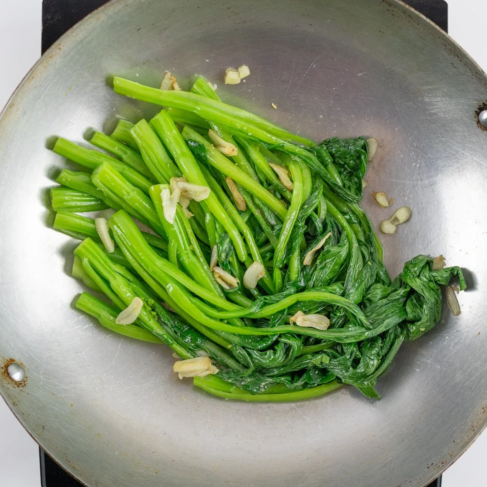 Simple Choy Sum & Garlic Stir-Fry — Vicky Pham