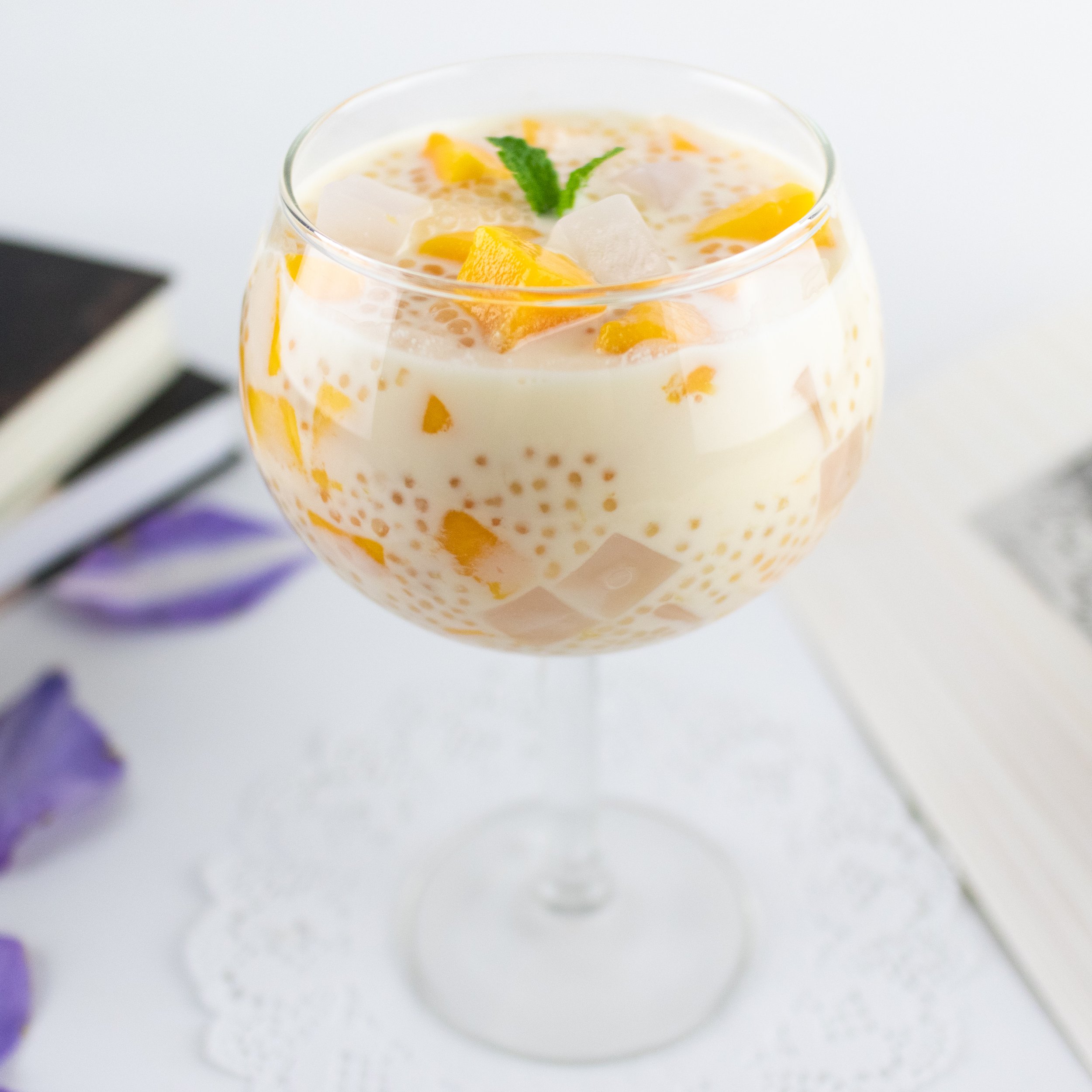 Mango Sago with Coconut Jelly — Vicky Pham