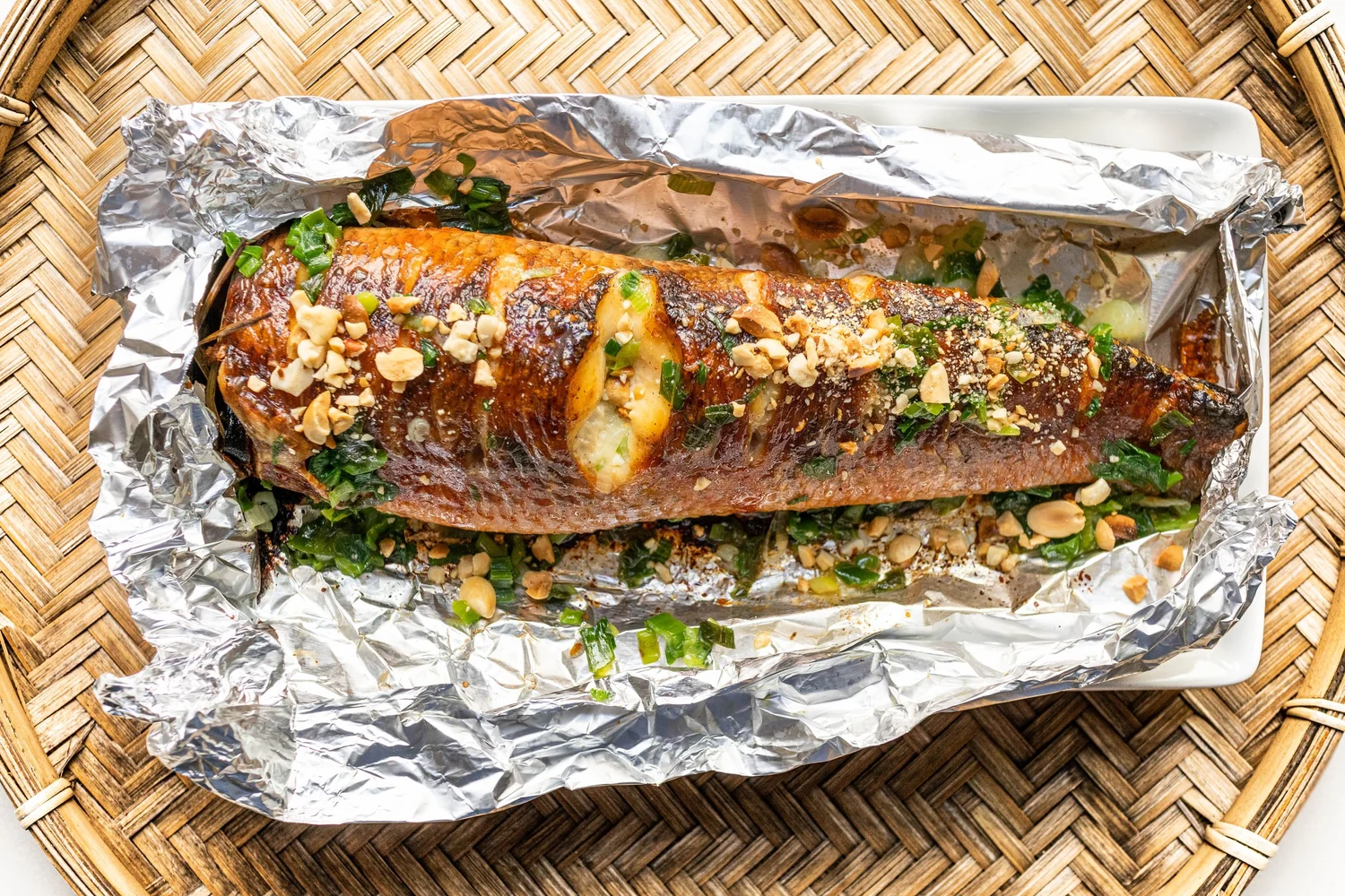 Vietnamese Grilled or Baked Snakehead Fish (Ca Loc Nuong) — Vicky Pham