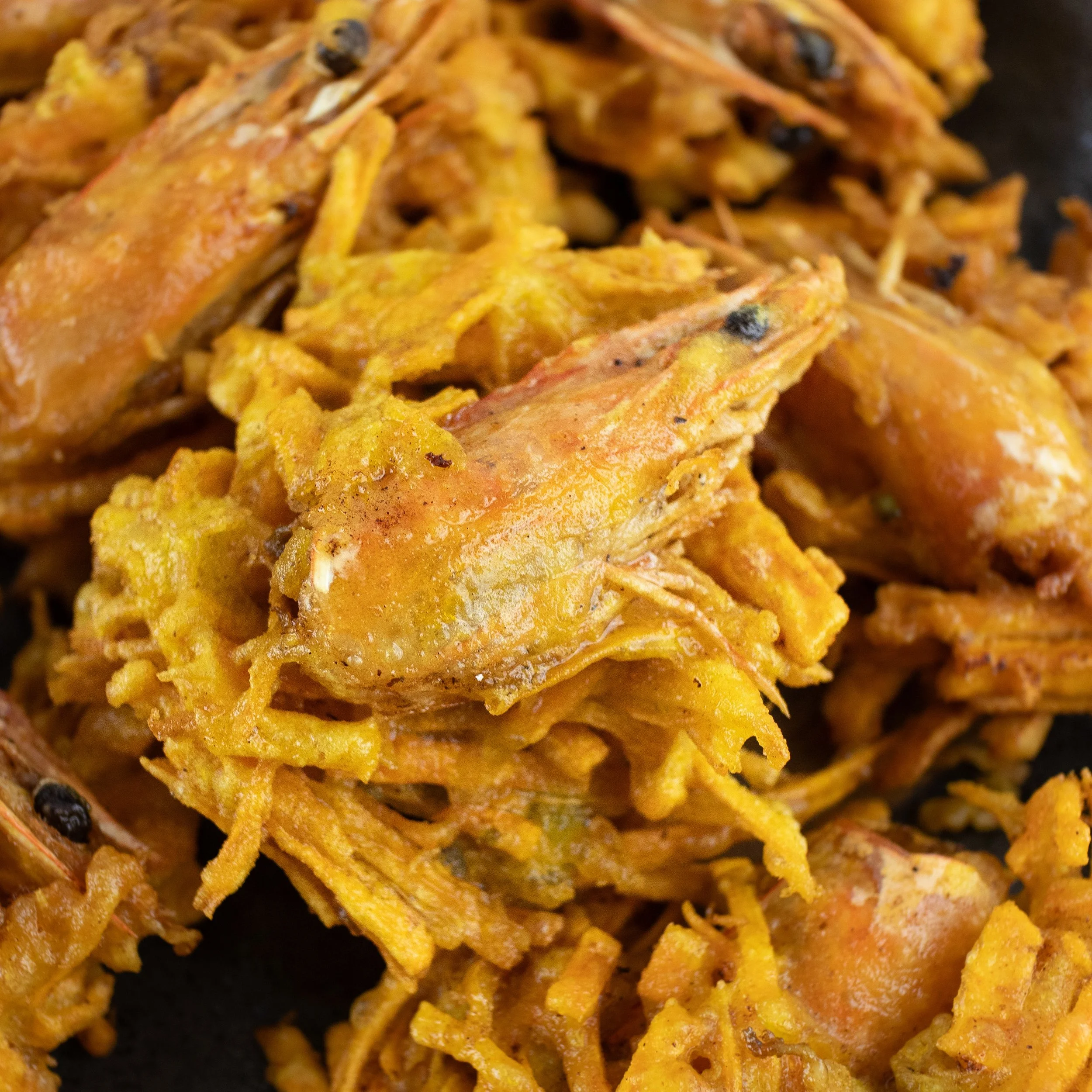 Vietnamese Shrimp and Sweet Potato Fritters (Banh Tom) — Vicky Pham