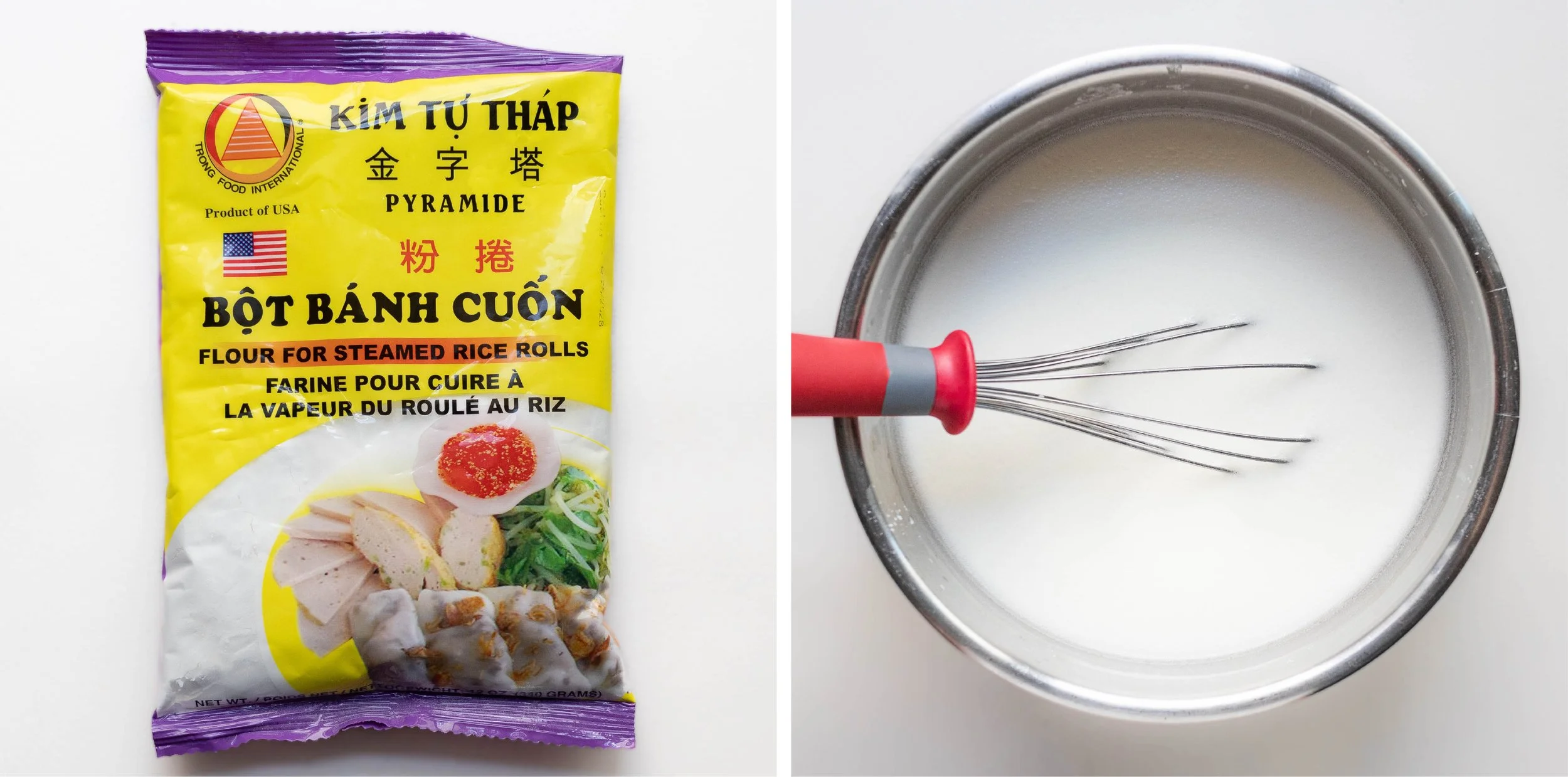 Vietnamese Steamed Rice Rolls (Banh Cuon) — Vicky Pham