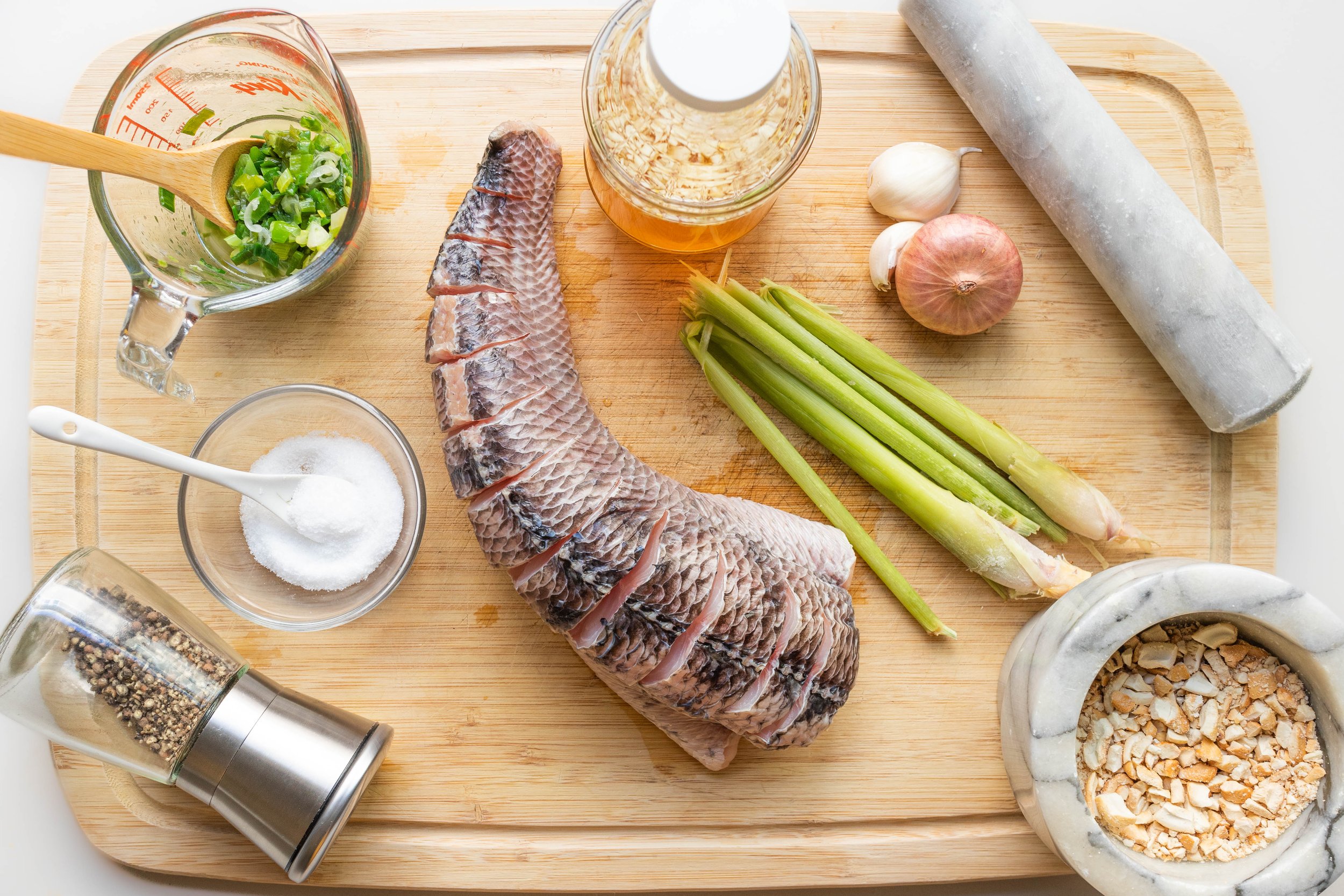 Vietnamese Grilled or Baked Snakehead Fish (Ca Loc Nuong) — Vicky Pham