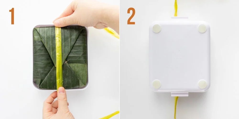 Vietnamese Savory Square Cake for Lunar New Year (Bánh Chưng) — Vicky Pham