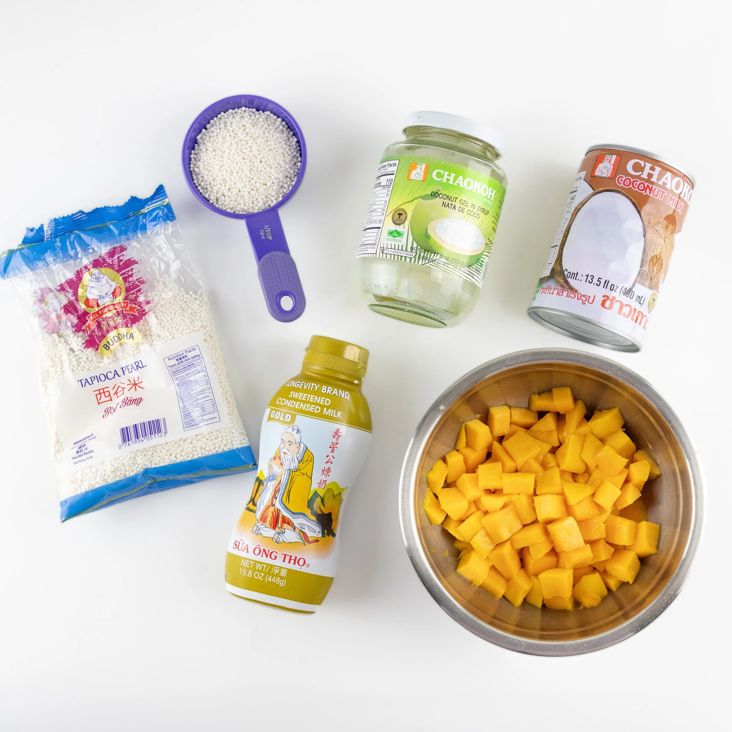 Mango Sago with Coconut Jelly — Vicky Pham