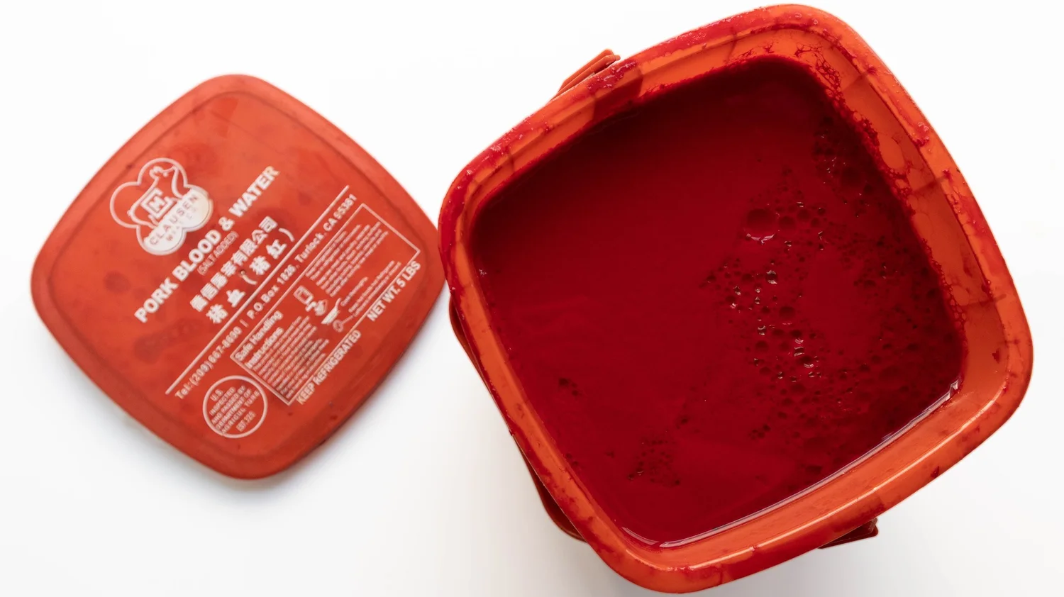 How to Cook Pork Blood (Huyết) — Vicky Pham