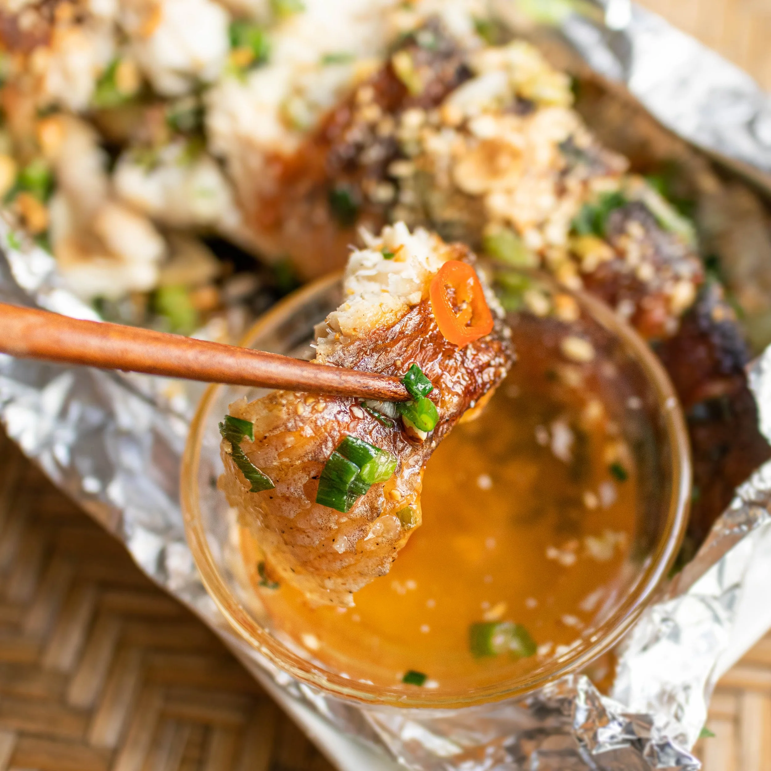 Vietnamese Grilled or Baked Snakehead Fish (Ca Loc Nuong) — Vicky Pham