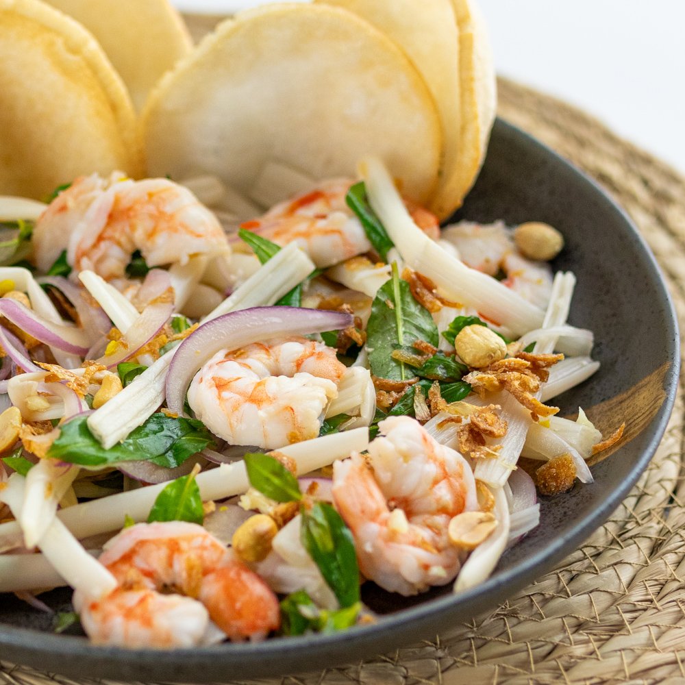 Vietnamese Lotus Root and Shrimp Salad (Gỏi Ngó Sen Tôm) — Vicky Pham