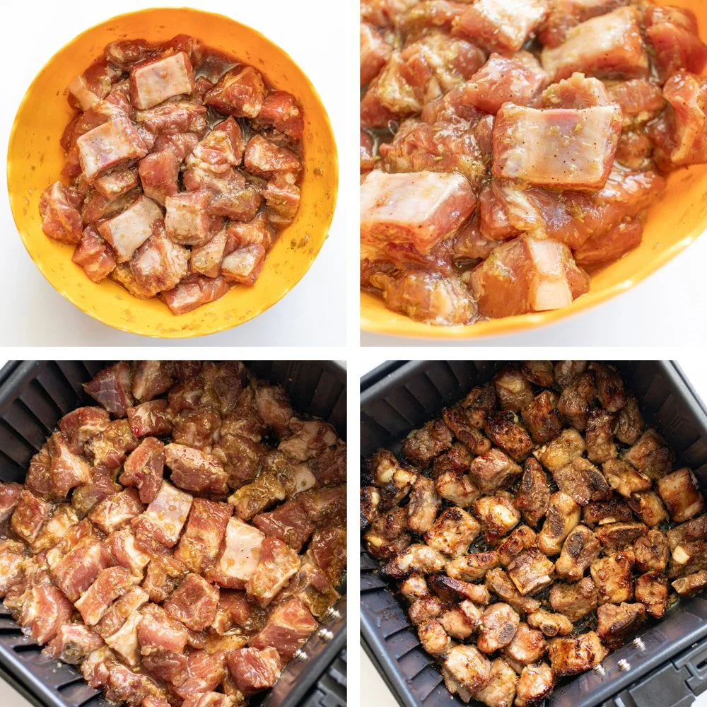 Air Fryer Lemongrass Pork Ribs — Vicky Pham