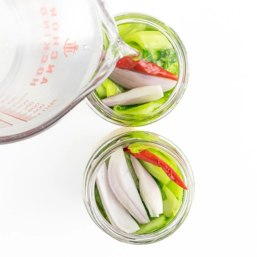 Vietnamese Pickled Mustard Greens (Dưa Cải Chua) — Vicky Pham