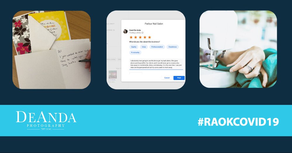 Random acts of Kindness during Covid-19! — DeAnda Photography