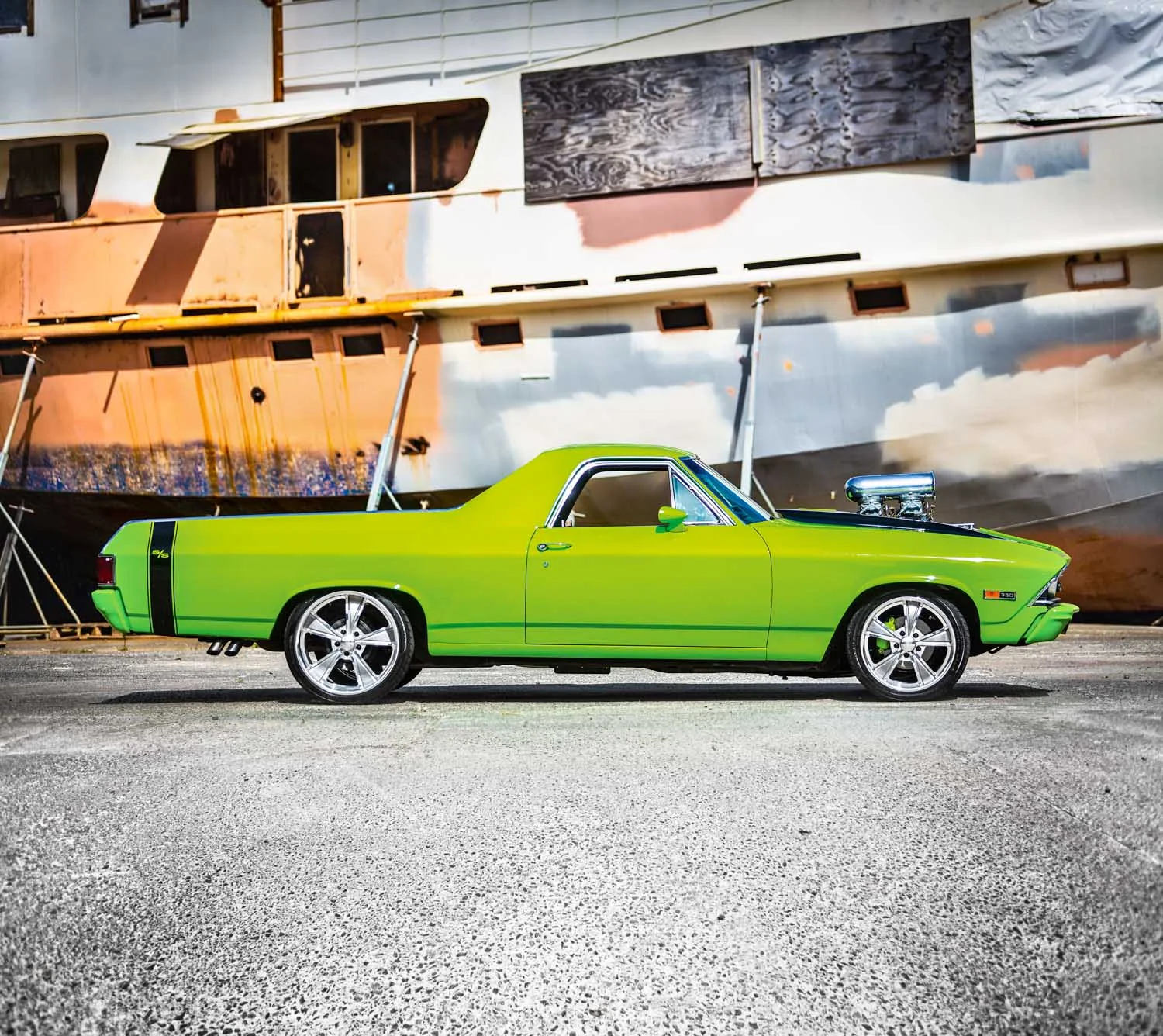 Green meanie: 1968 Chev El Camino — The Motorhood