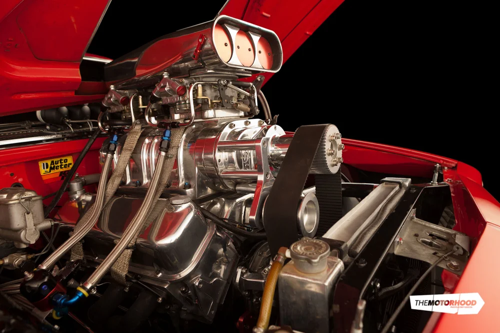 Art With Big Block Blower