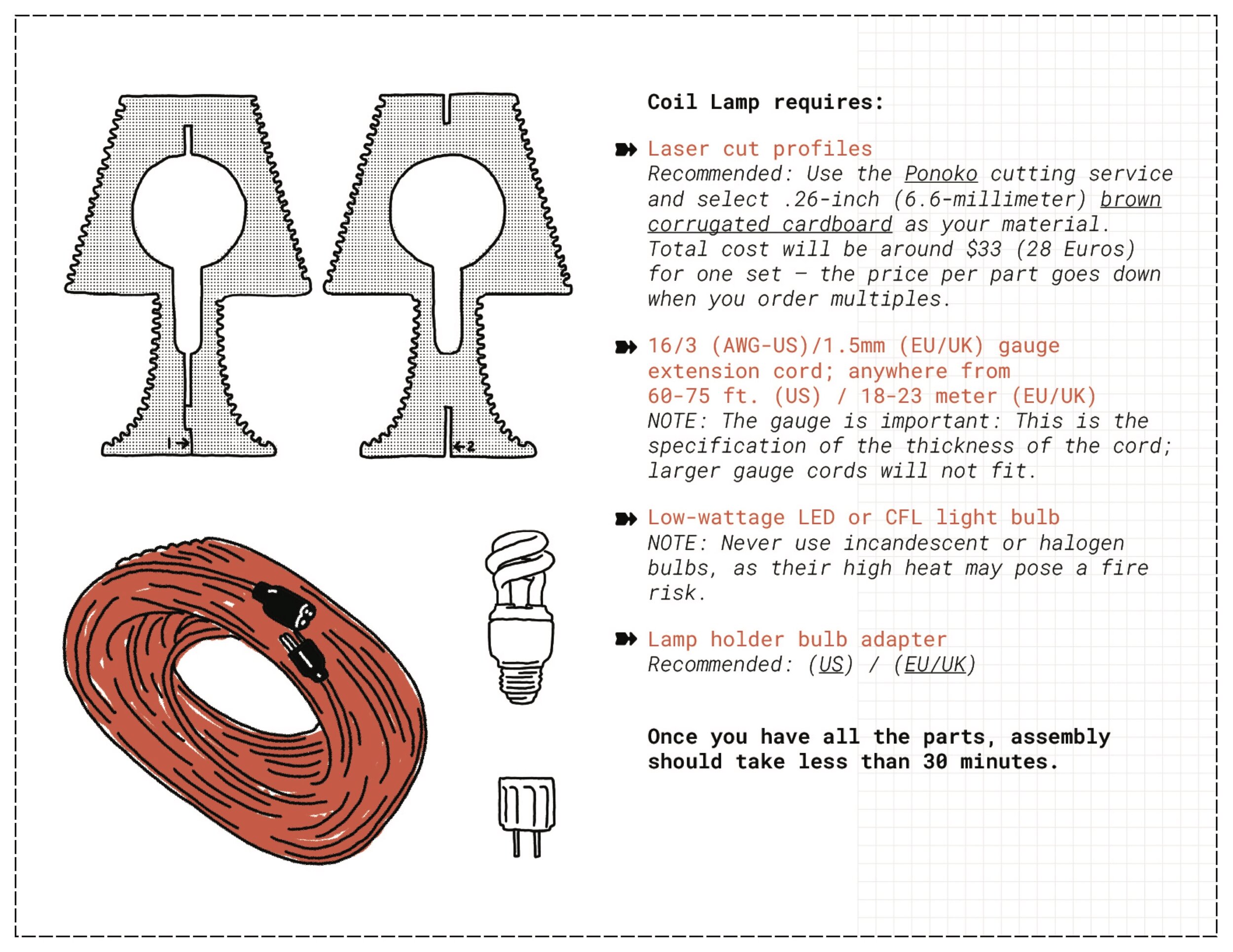 Coil Lamp — Manual
