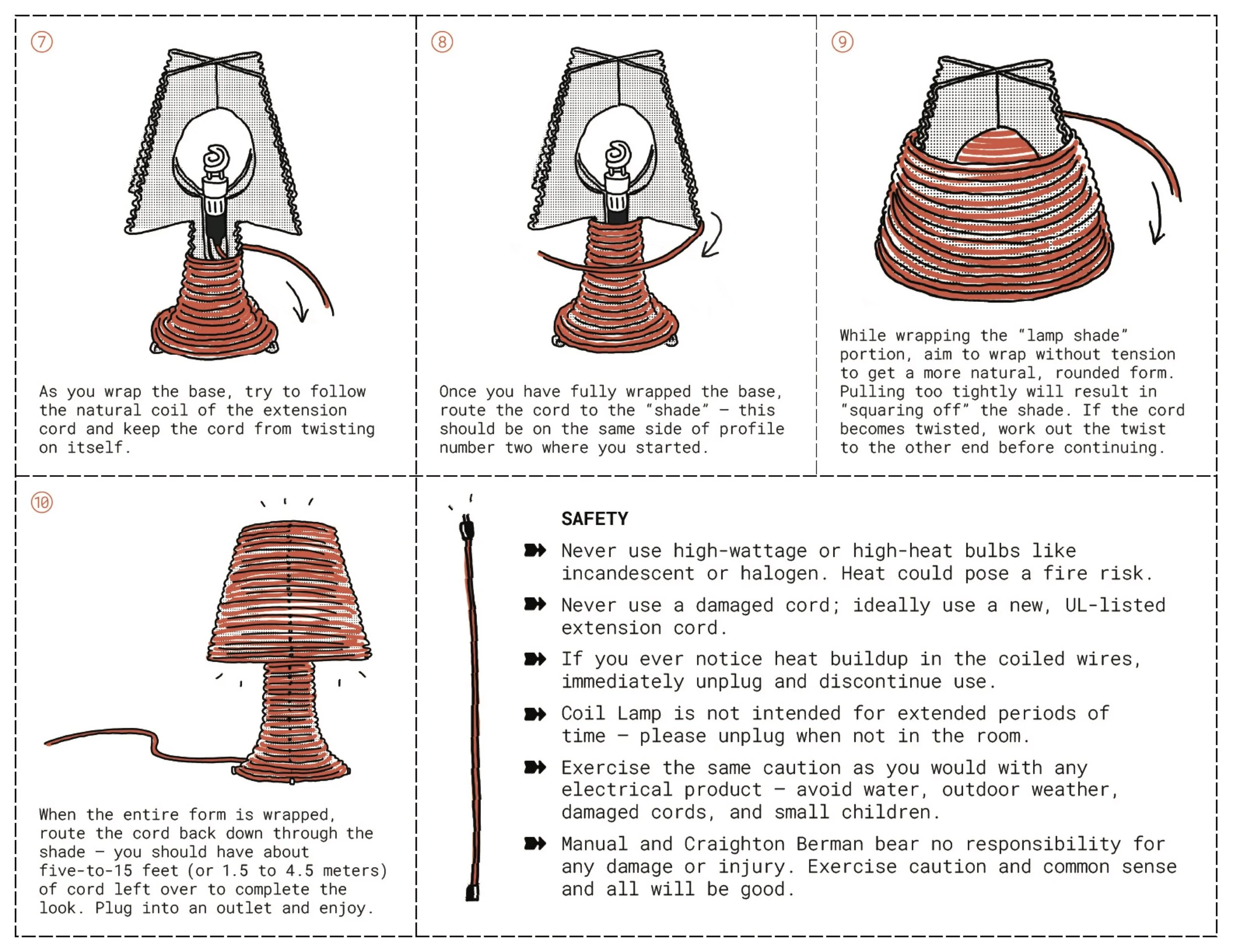 Coil Lamp — Manual