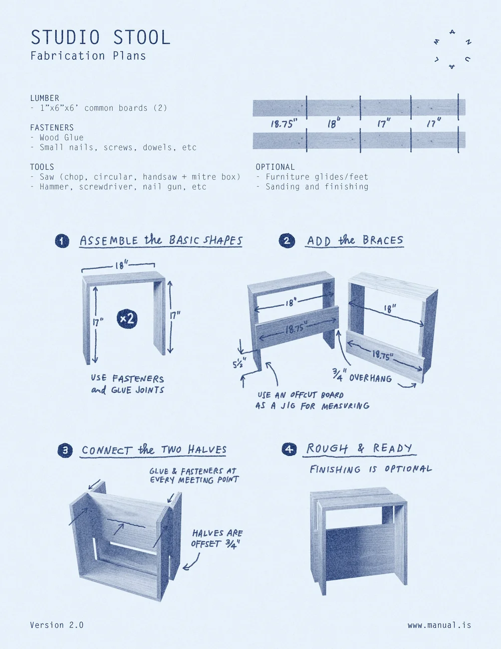 The Studio Stool — Manual
