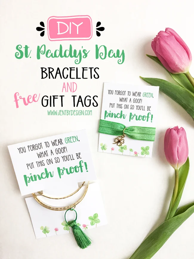 St. Patrick's Day DIY Pinch Proof Bracelets — Jen T. by Design