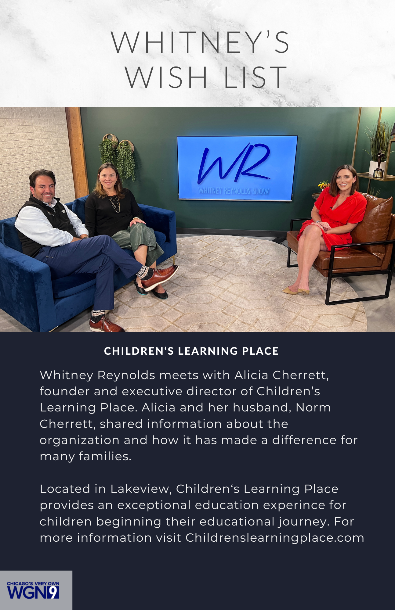 Children's Learning Place | Support Early Education Today — Whitney ...