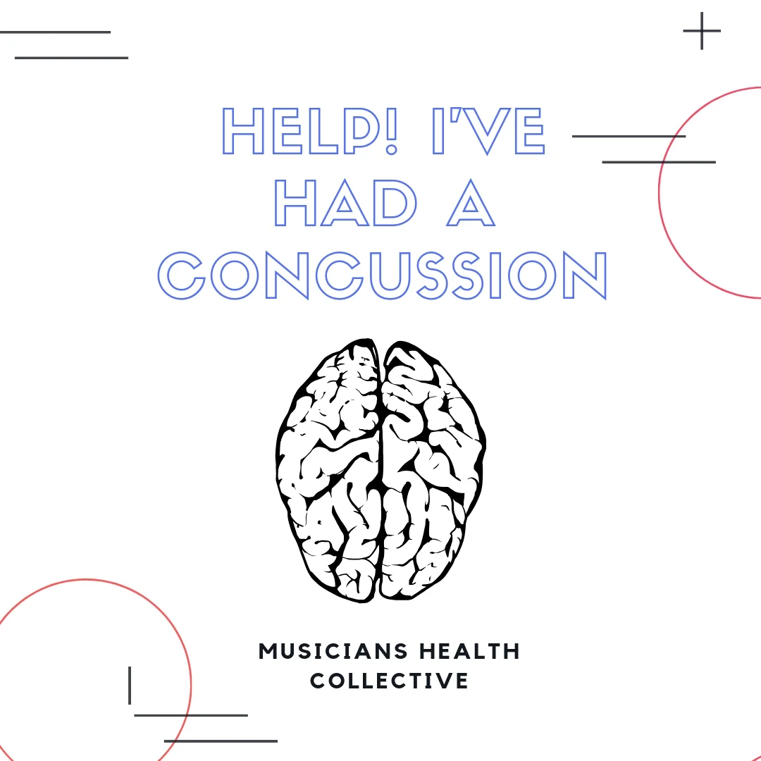 Help, I've had a concussion! — Musicians' Health Collective