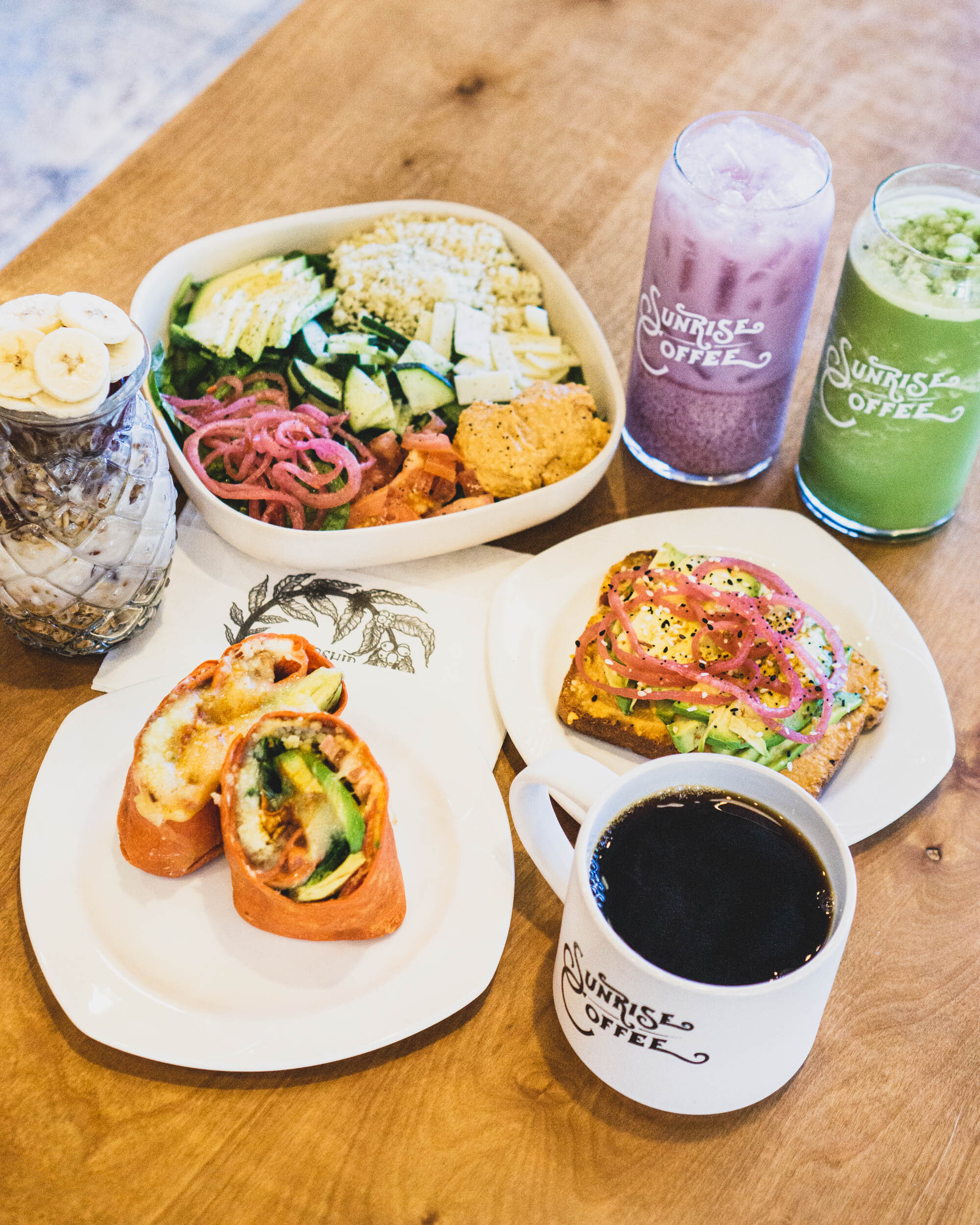 Food Menu — Sunrise Coffee