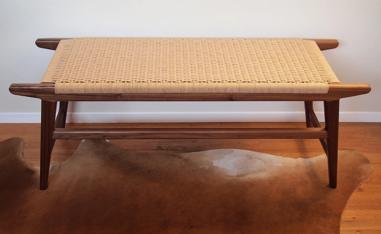 Mid Century Bench — Alibi Woodworks