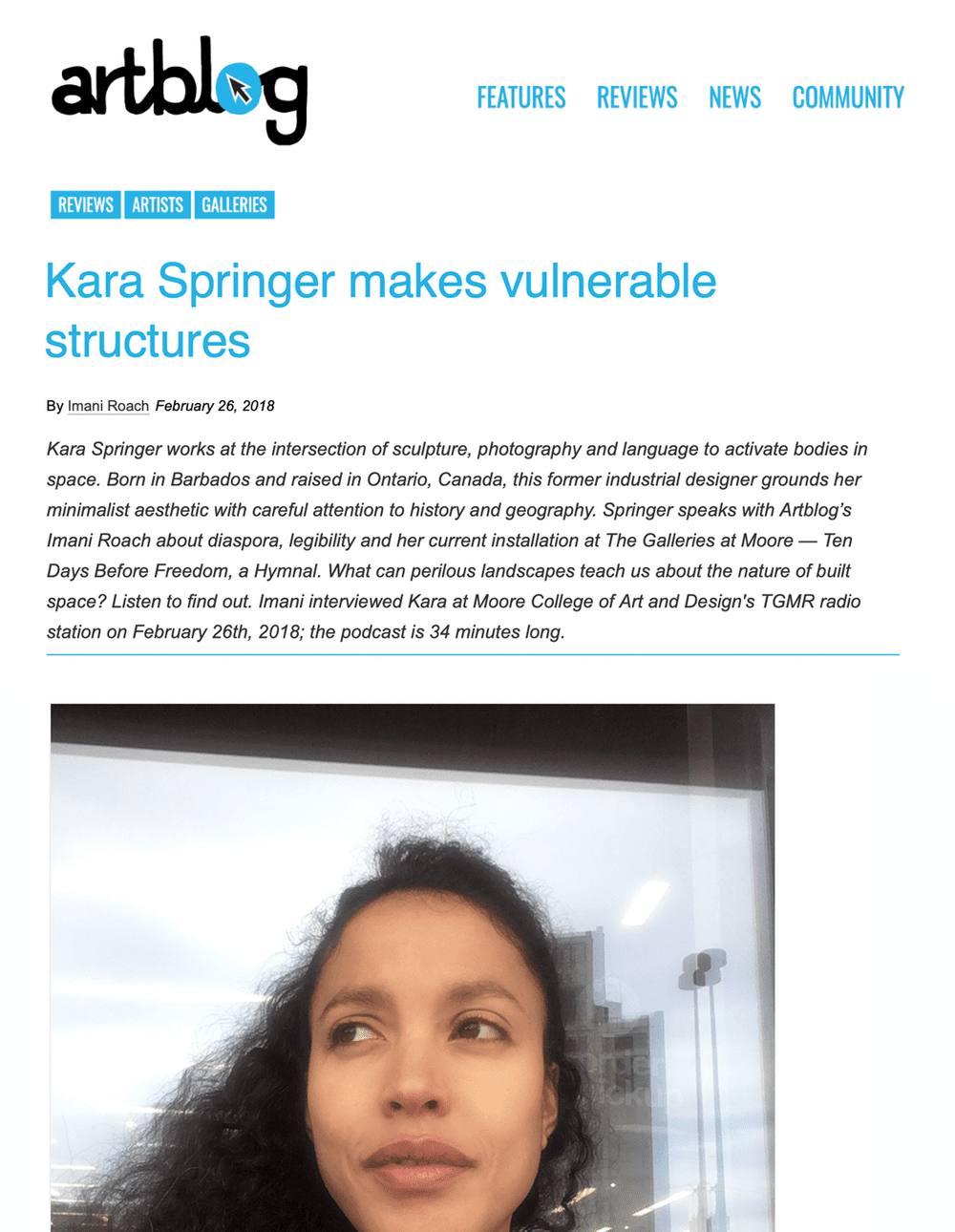 About — kara springer