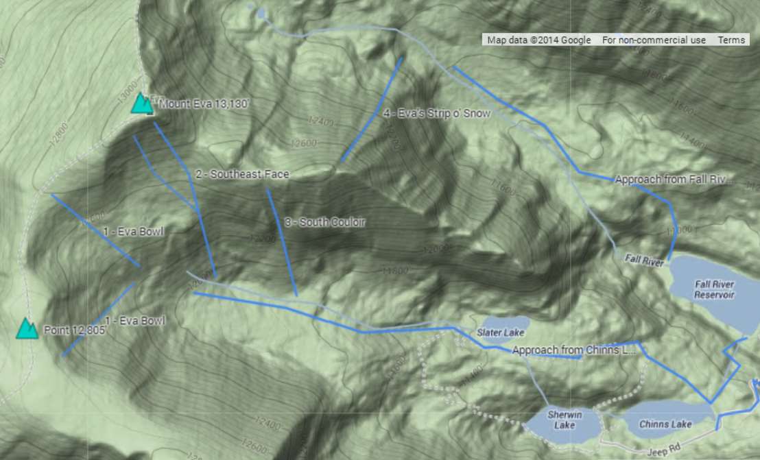 Mount Eva — Front Range Ski Mountaineering