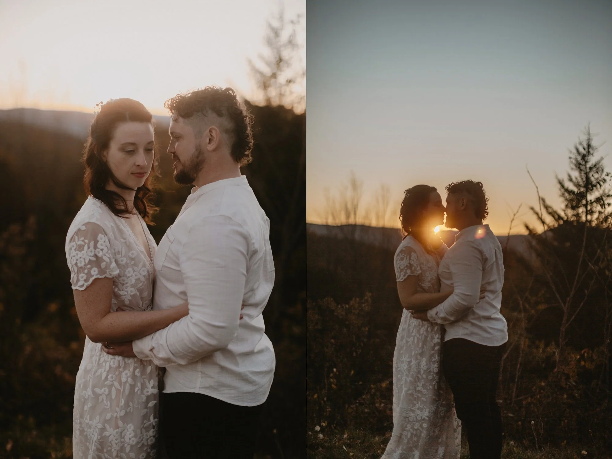 Fall Engagement Photos for Couples in Asheville, NC on the Blue Ridge ...