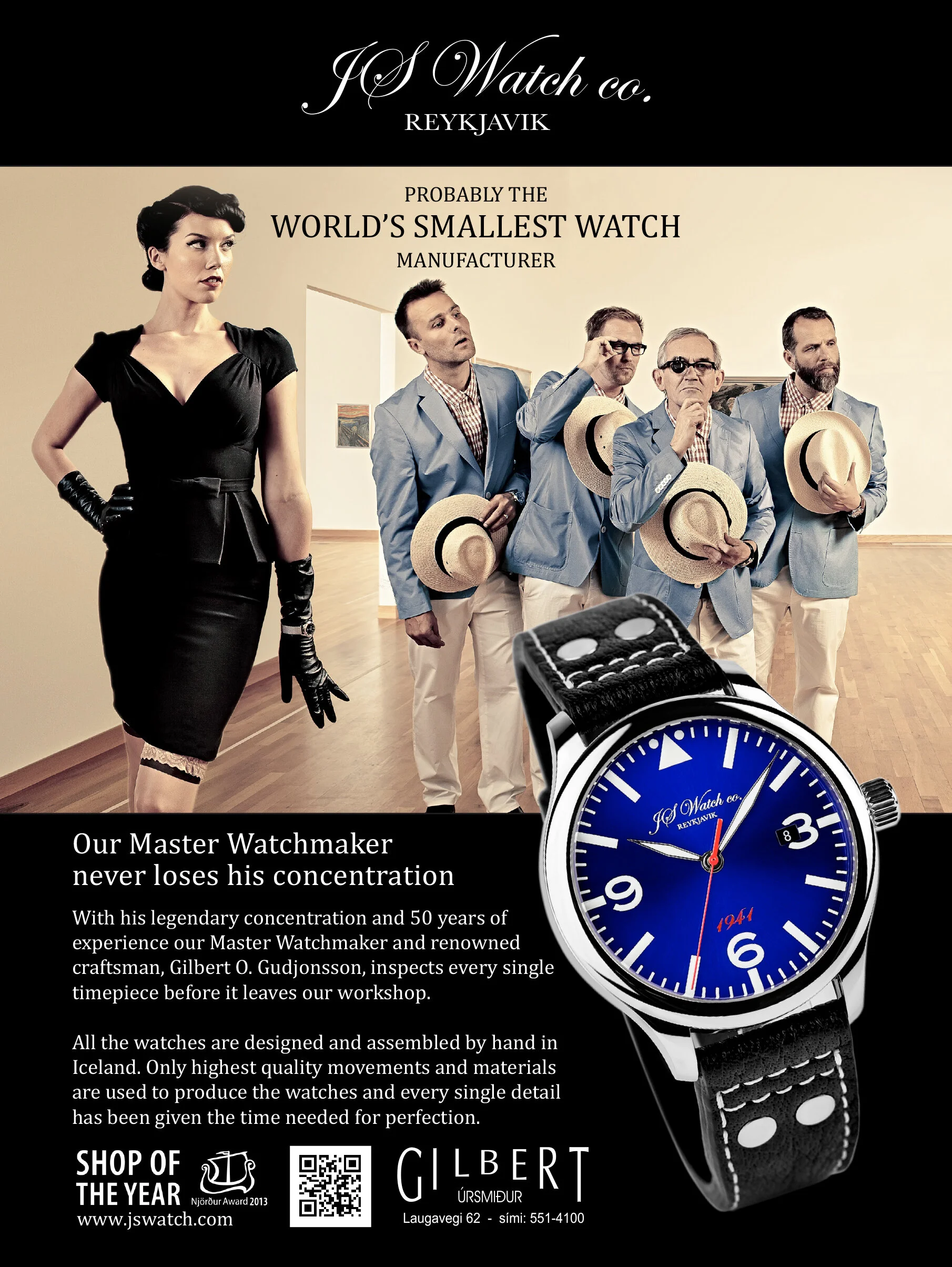 JS Watch Company Reykjavik — Press Room