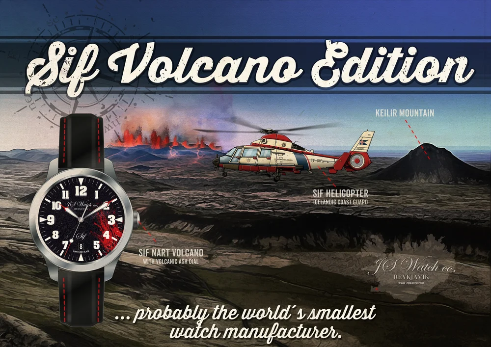 JS Watch Company Reykjavik — Sif Volcano