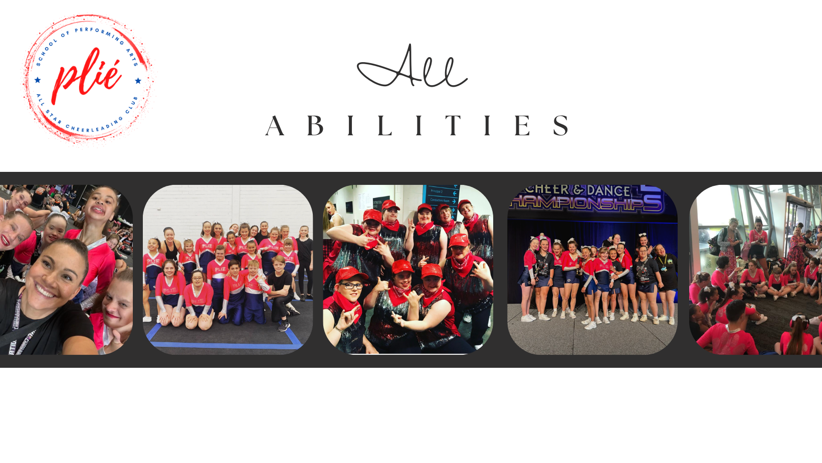 All Abilities Programs — Plié Groove'n'Shuffle