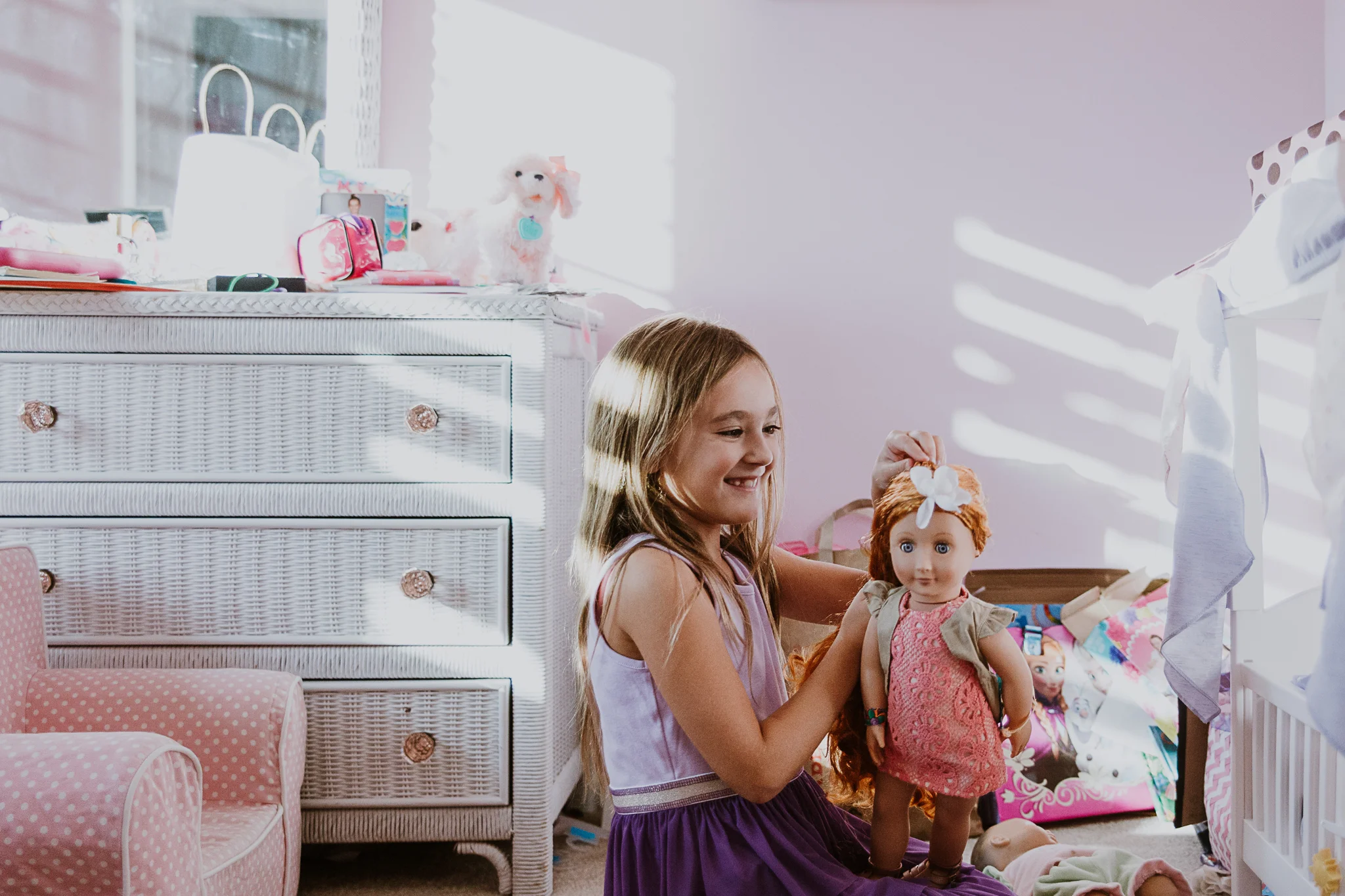 Real Family - At home family documentary photography (Fairfax, VA)