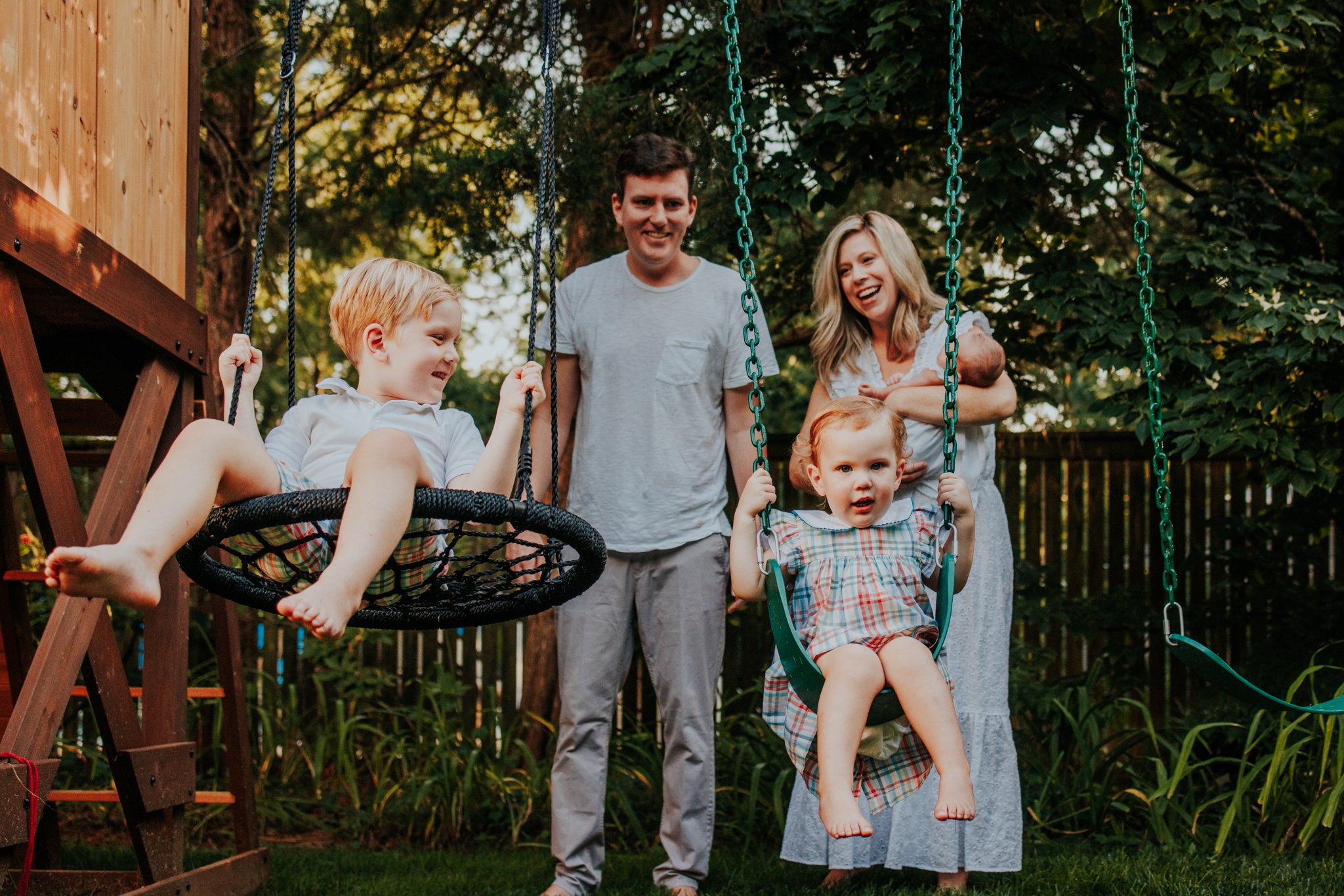 Babydolls, Swings, & A New Baby - An Afternoon at Home with the L ...