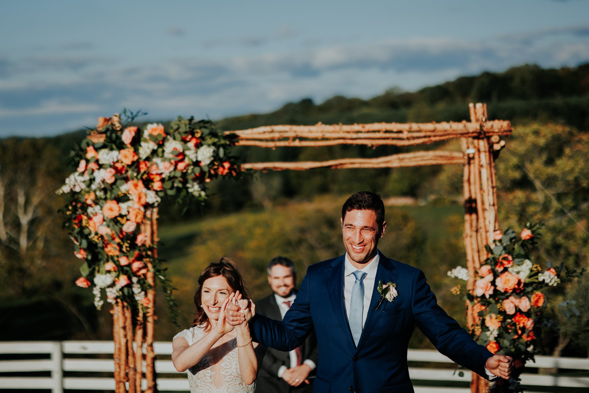 Fun, Relaxed Autumn Wedding at Blue Hill Farm (Waterford, VA)/ Sam & Kolya