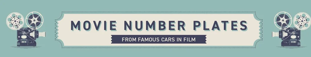 INFOGRAPHIC: Guess the Numberplate Quiz — Every Movie Has a Lesson