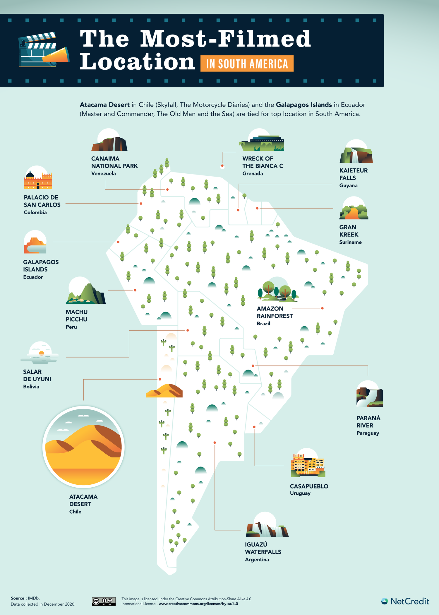 INFOGRAPHIC: The Most-Filmed Movie Locations in Every Country — Every ...
