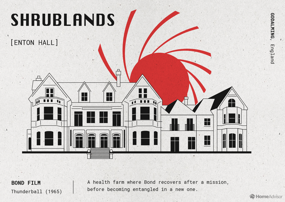 INFOGRAPHIC: The most stunning buildings found in James Bond films ...