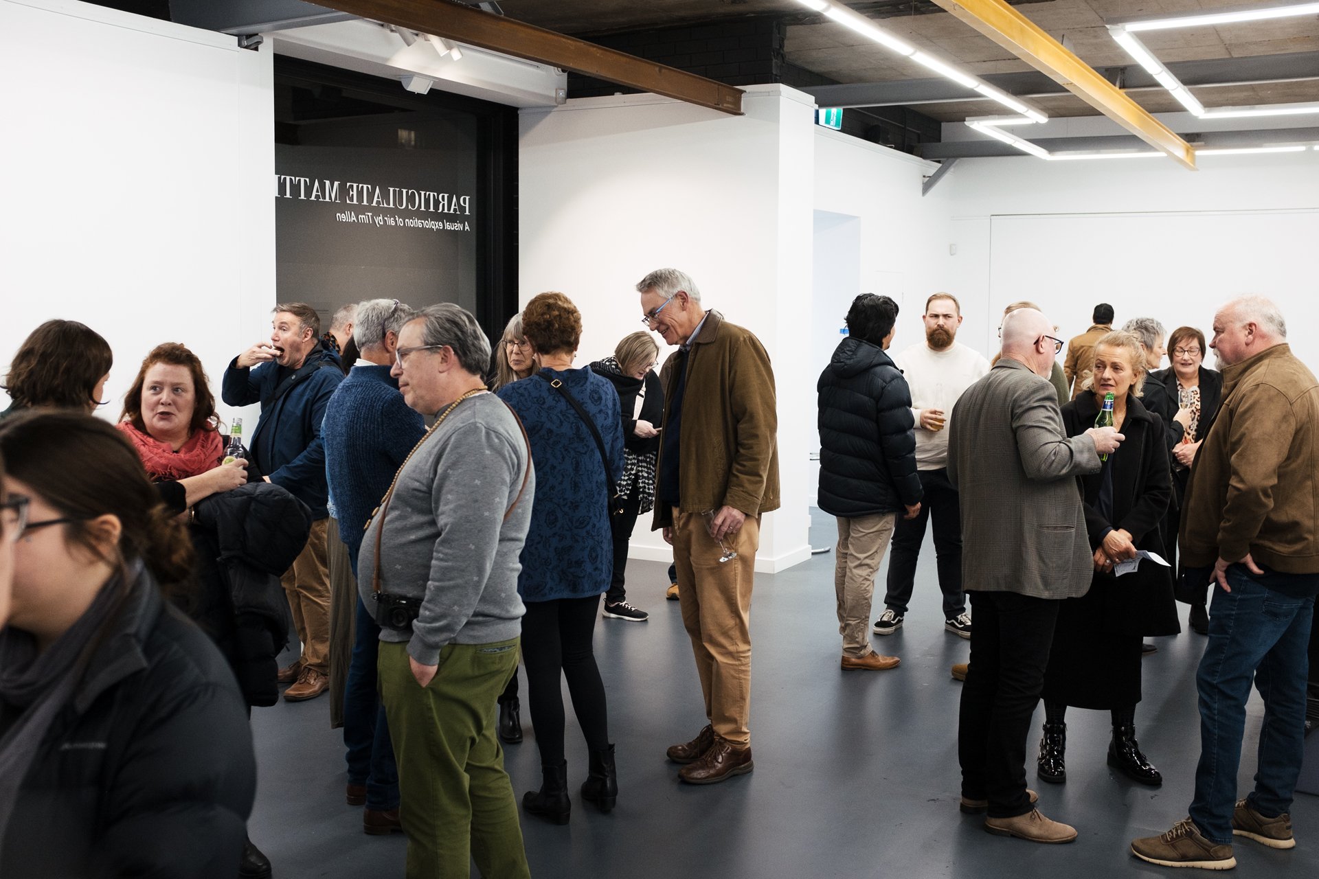 Tim Allen Photography — Particulate Matter - Opening Night