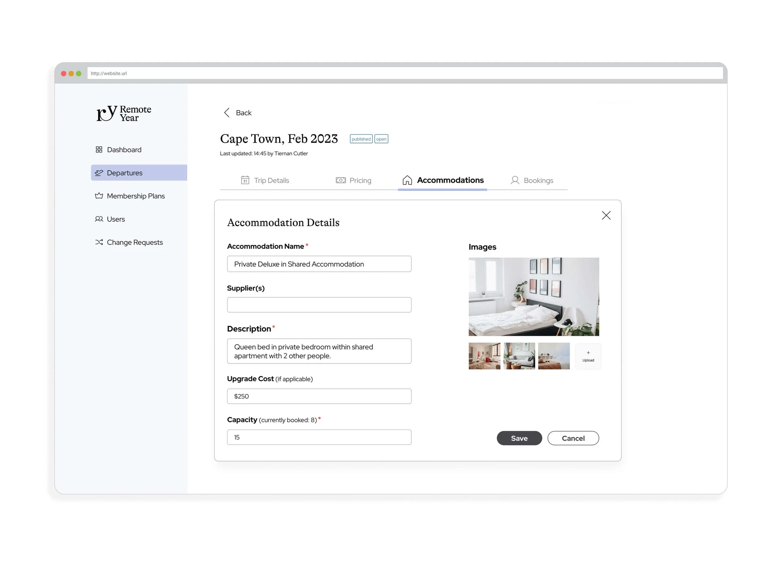 Back office management system — Tiernan Cutler