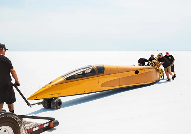 Bonneville Salt Flats Racing — Sigurd Fandango