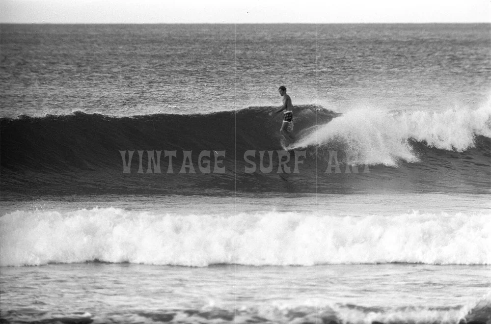 Black And White Vintage Surf Photography