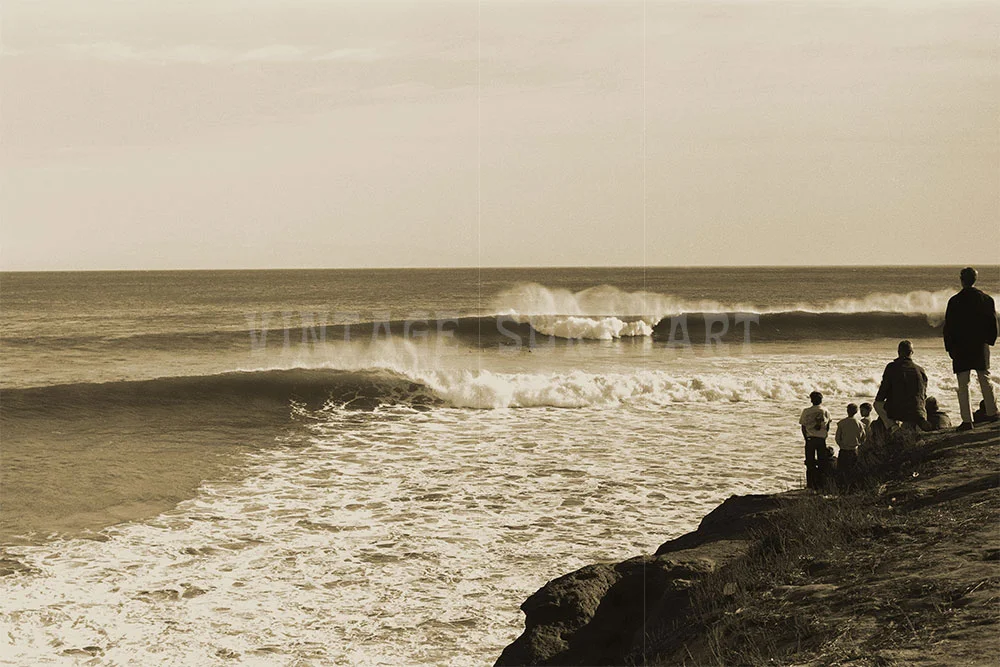Sepia Prints — Vintage Surf Art