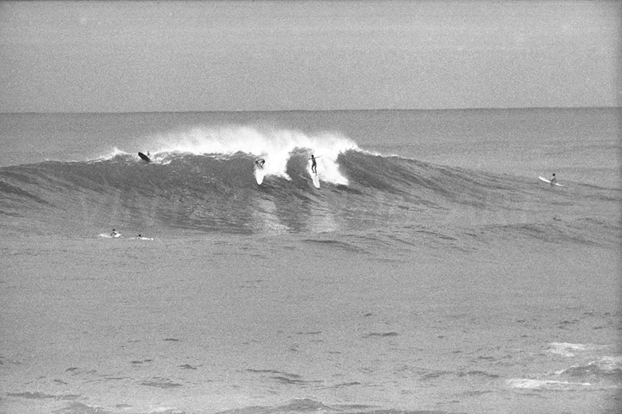 Vintage Surf Sunset