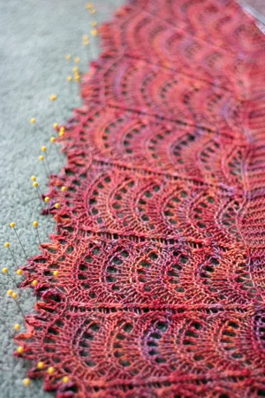 Suncrest Shawl — Tanis Fiber Arts