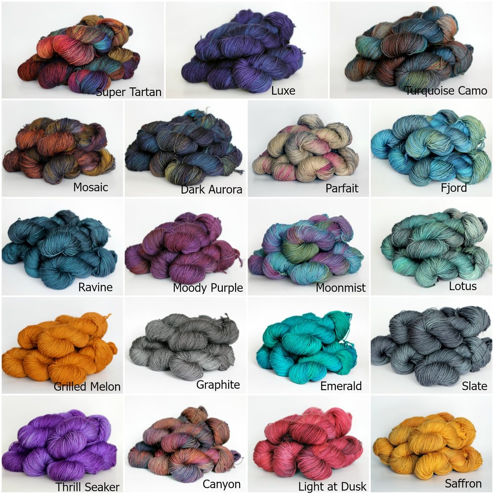 Boxing Day Etsy Update - Preview the yarns! — Tanis Fiber Arts