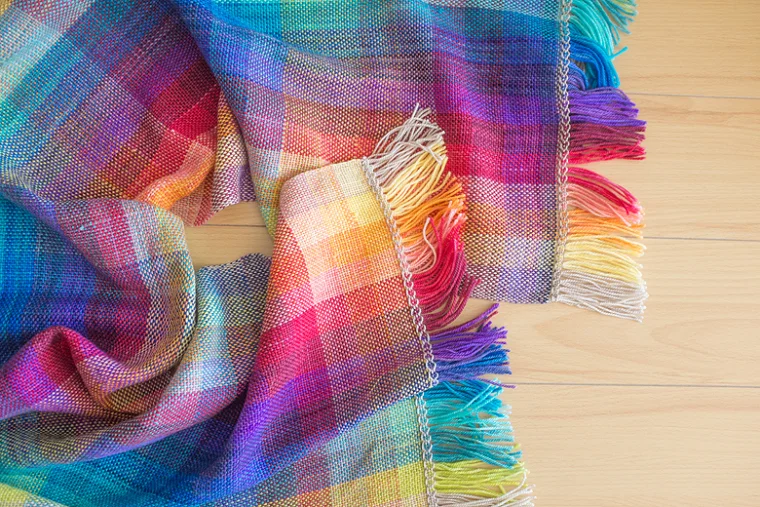 TFA Tuesday - Shireen's Colour Shifting Scarf — Tanis Fiber Arts