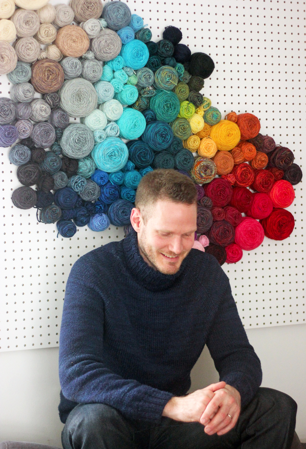 Chris' perfect turtleneck sweater — Tanis Fiber Arts