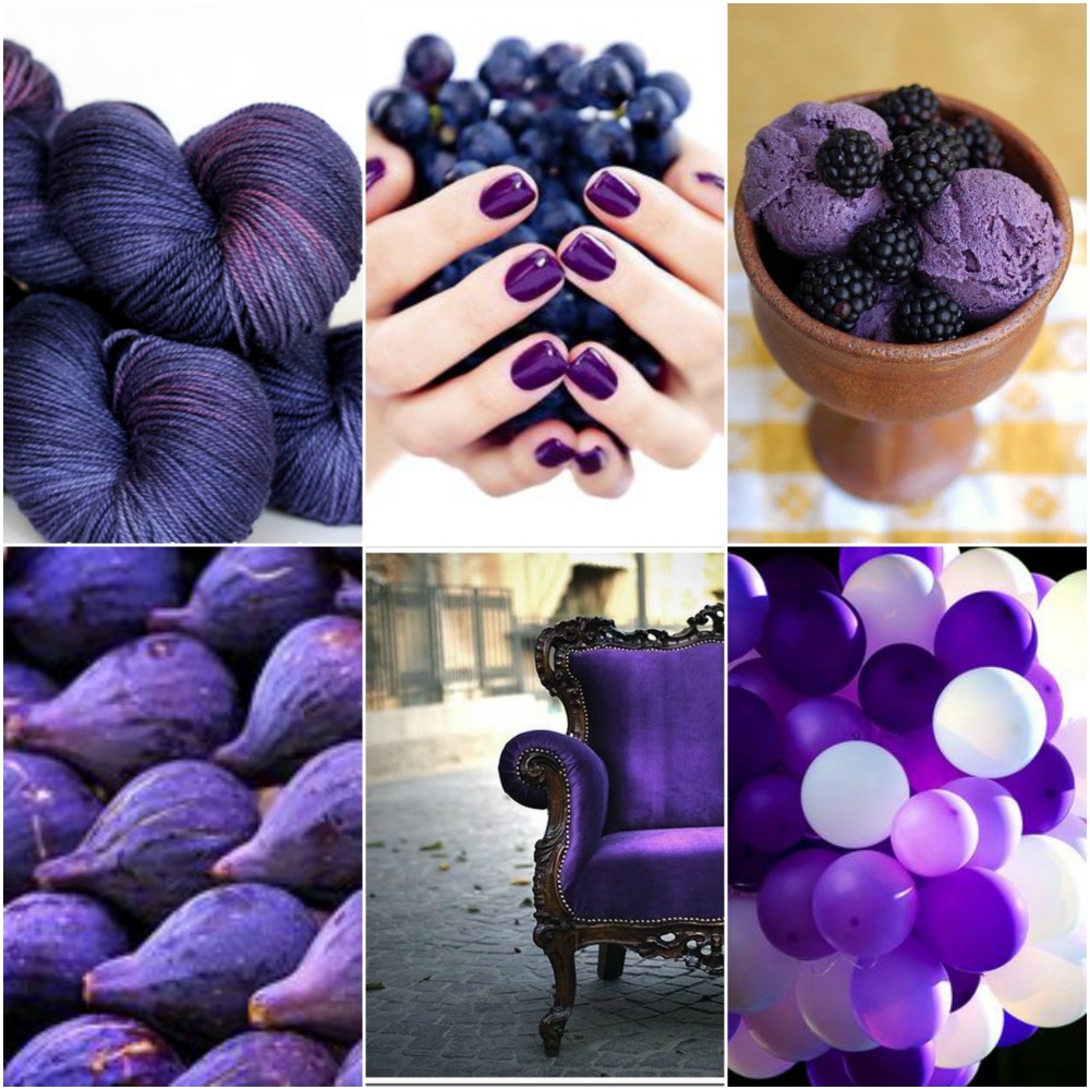 Mood Board Monday - Grape — Tanis Fiber Arts
