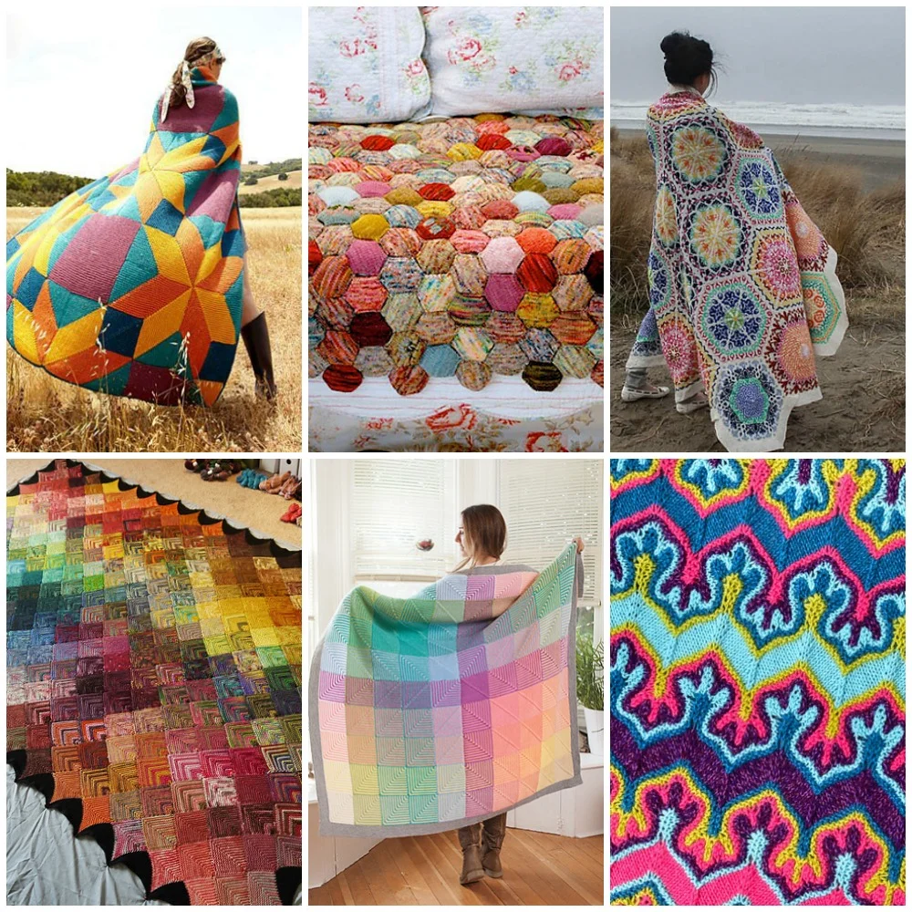 Mood Board Monday - For the fearless blanket knitter! — Tanis Fiber Arts