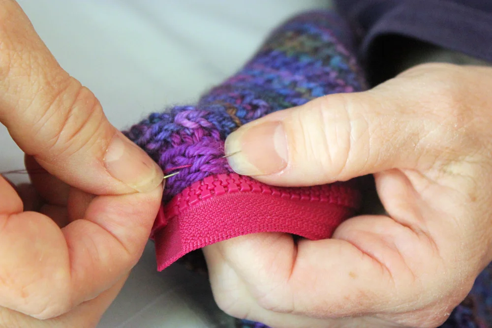 Zipper Tutorial by my mom :) — Tanis Fiber Arts