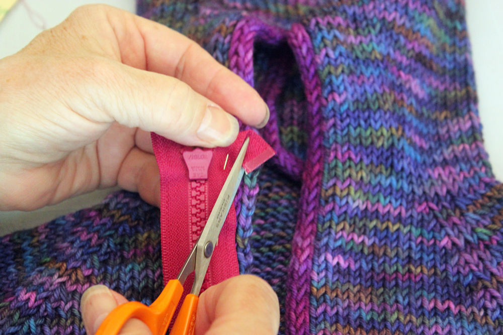 Zipper Tutorial by my mom :) — Tanis Fiber Arts